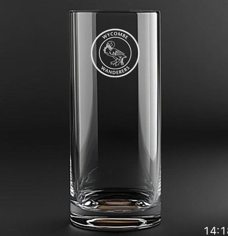 WWFC High Ball Glass – Wycombe Wanderers FC Shop